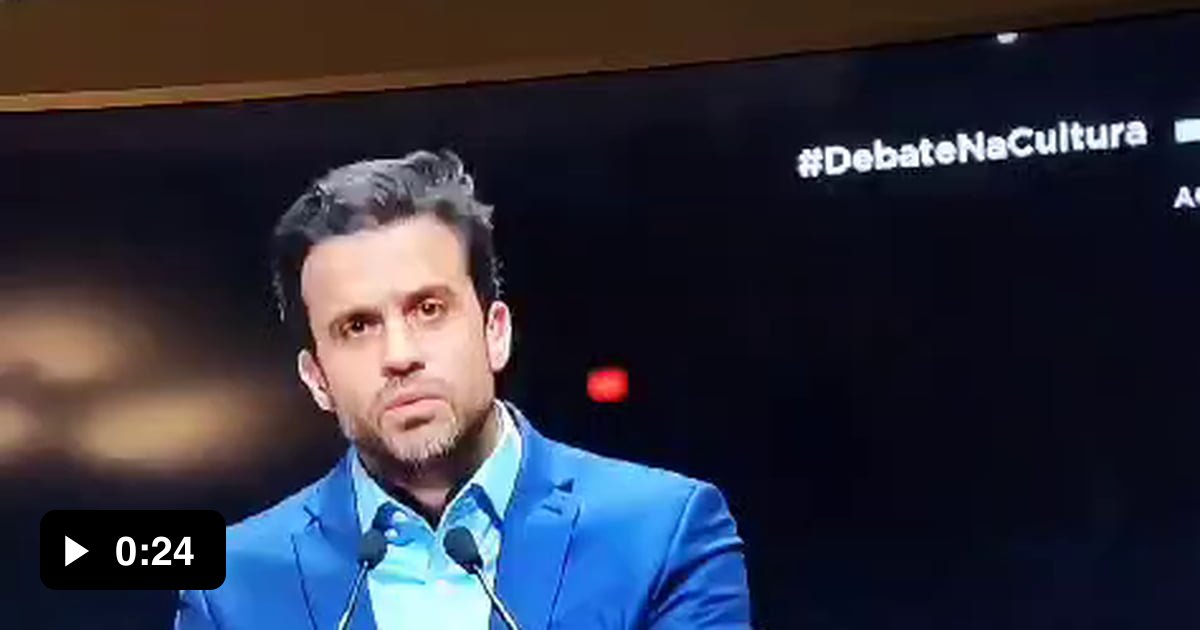 Yesterday at a political debate im Brazil , one candidate hit the other ...