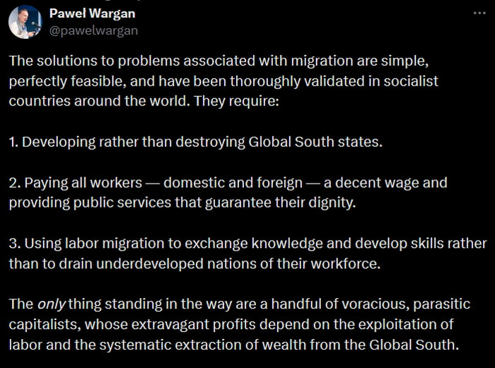 What?...developing countries, instead of destroying them where the only prospect for a better ...