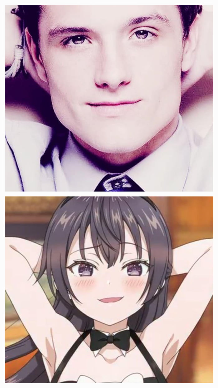 Suou Yuki and Josh Hutcherson - 9GAG