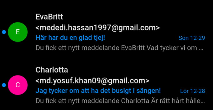 Why do girls choose such strange email addresses? - 9GAG