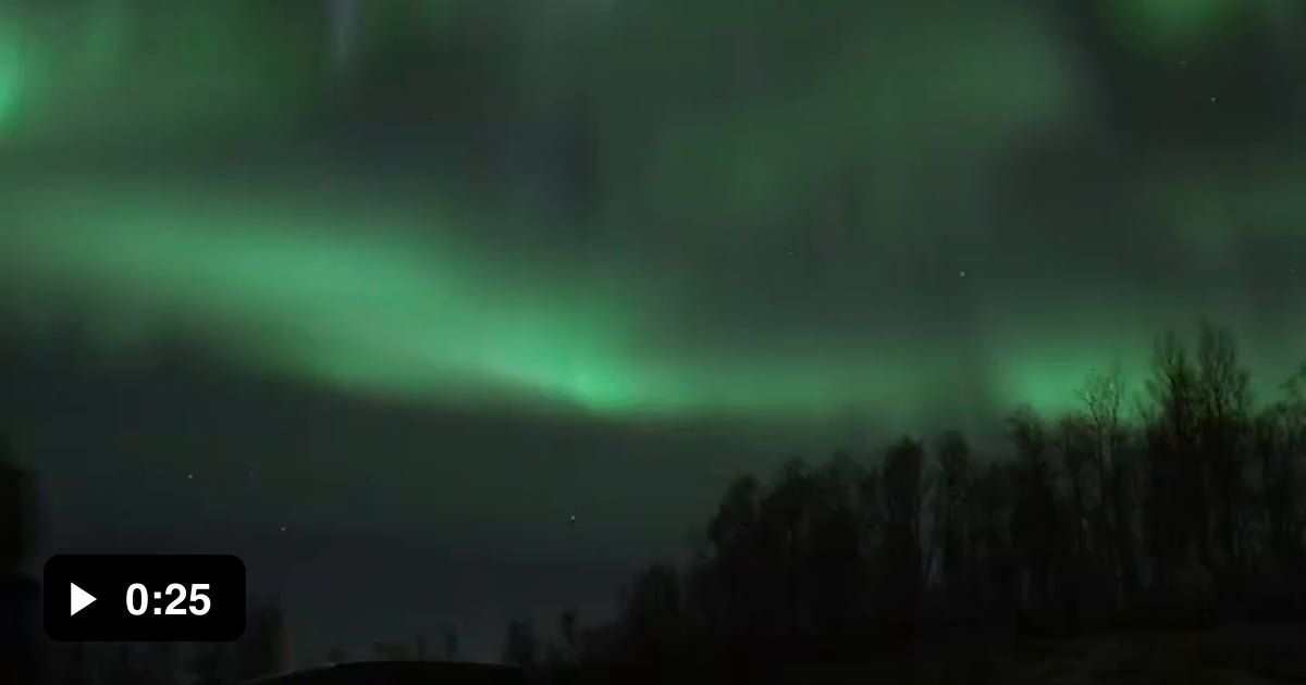 Aurora Borealis seen really close - 9GAG