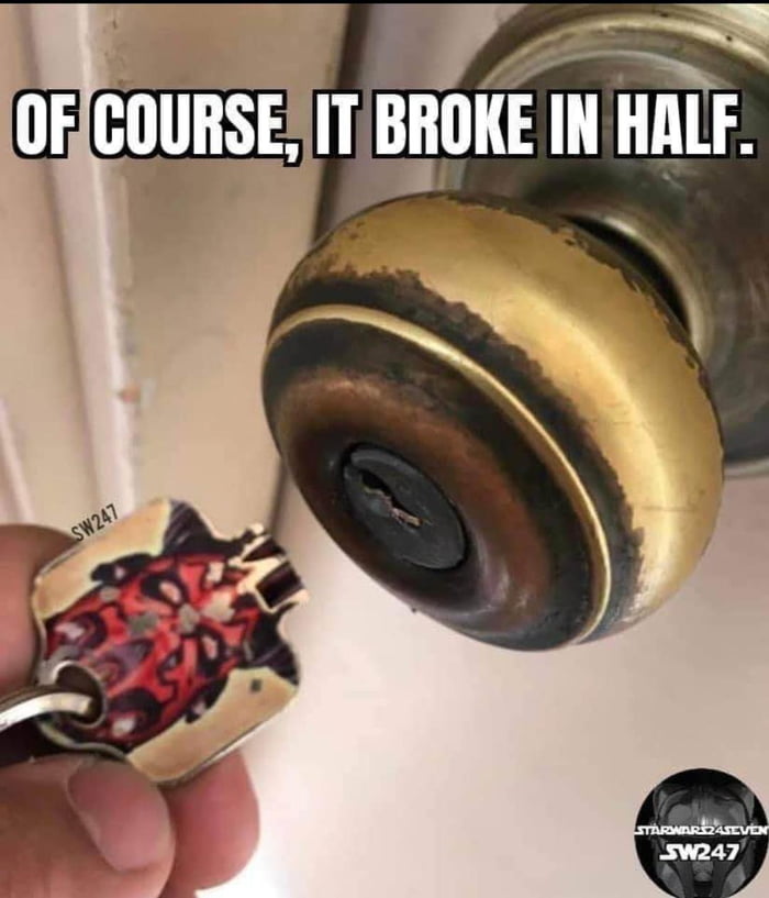 Will it broke in half? - 9GAG