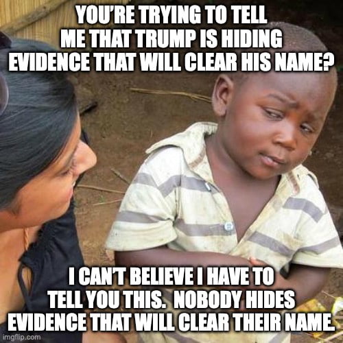 Why would he hide such evidence? - 9GAG