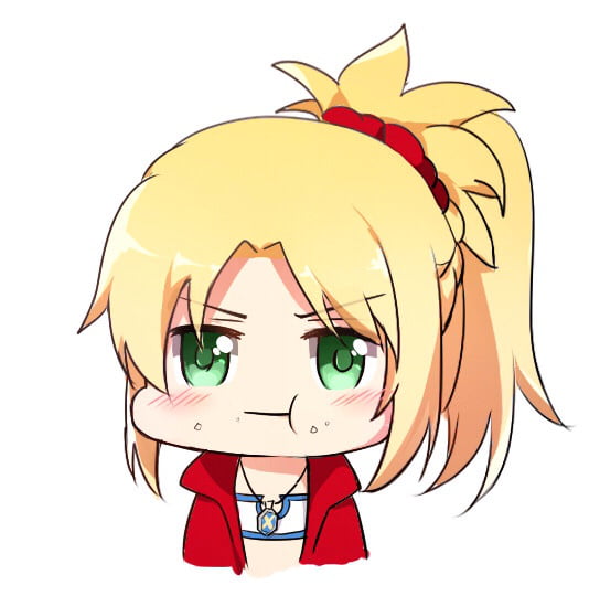 Chibi Mordred - 9GAG
