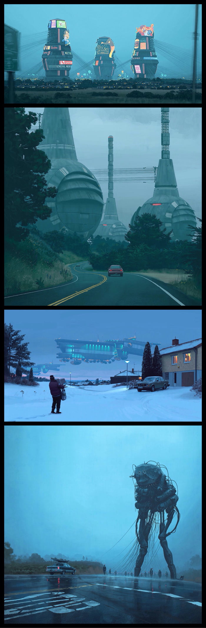 The art of Simon Stålenhag. - 9GAG