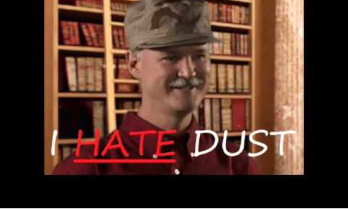 When you really hate dust - 9GAG