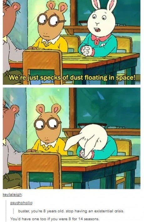 Arthur looks very concerned - 9GAG