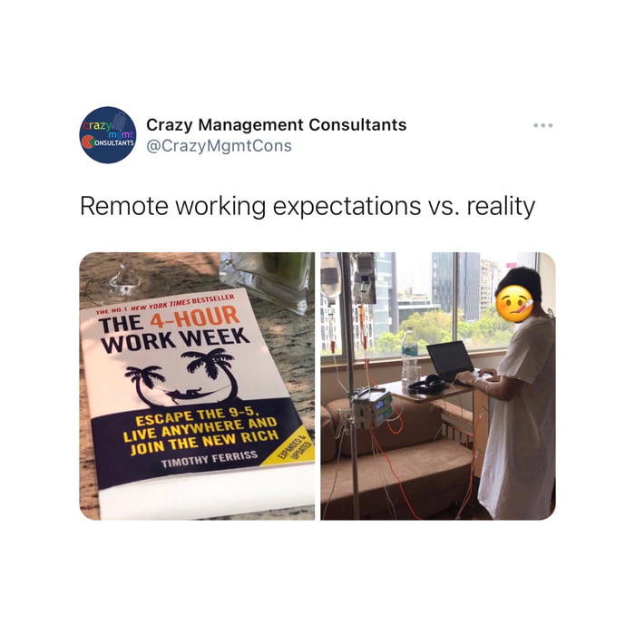 WFH = work from hospital - 9GAG