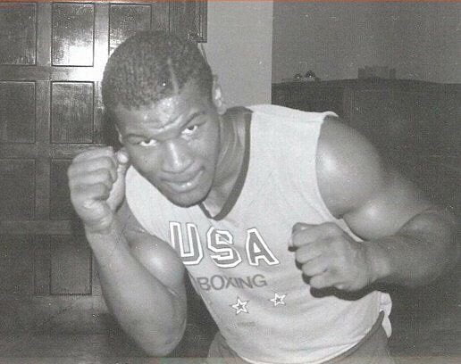 13 year old Mike Tyson, the future undisputed boxing champ of he world ...