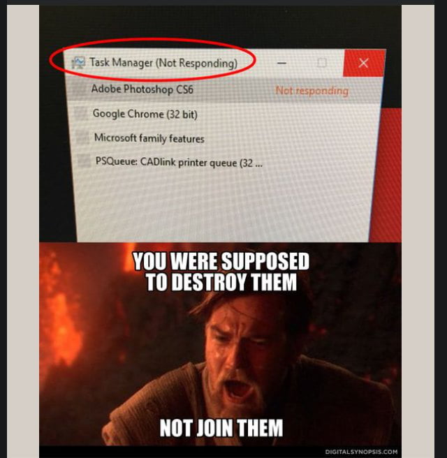 Darth Task Manager - 9GAG