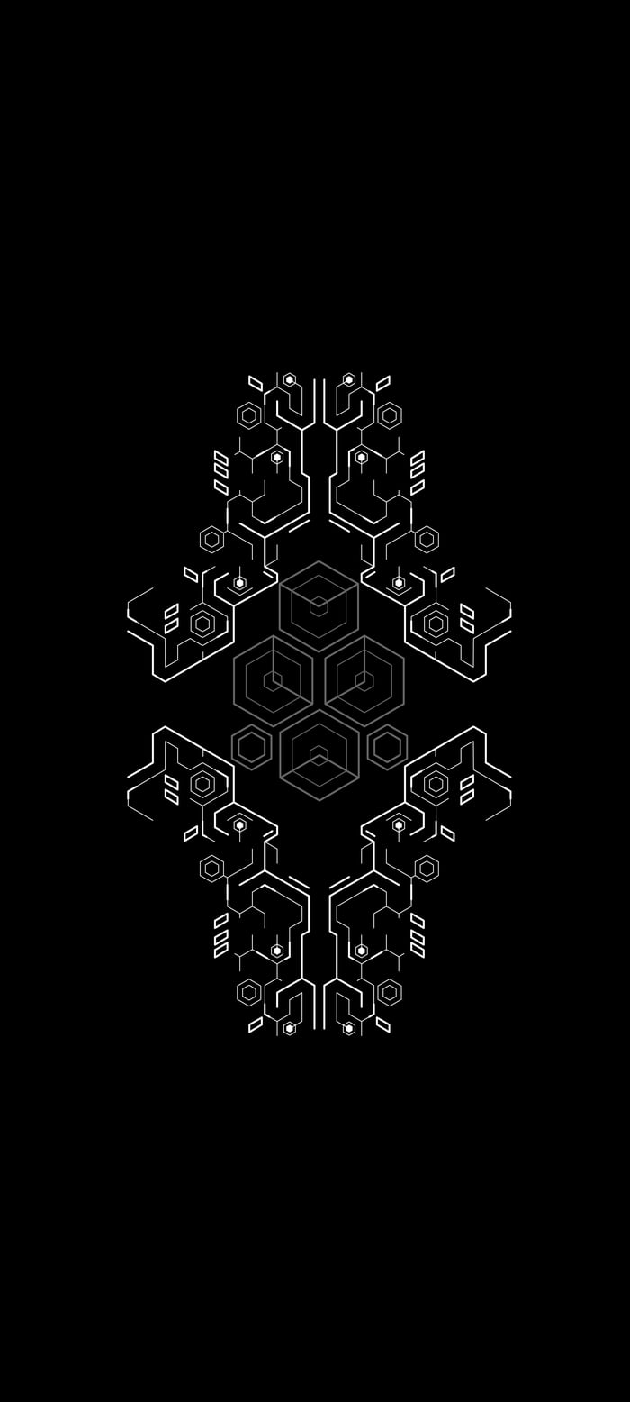 Cyberpunk Futuristic Pattern (2160x4800) - 9GAG