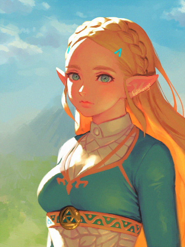 BotW Zelda by bellhenge - 9GAG