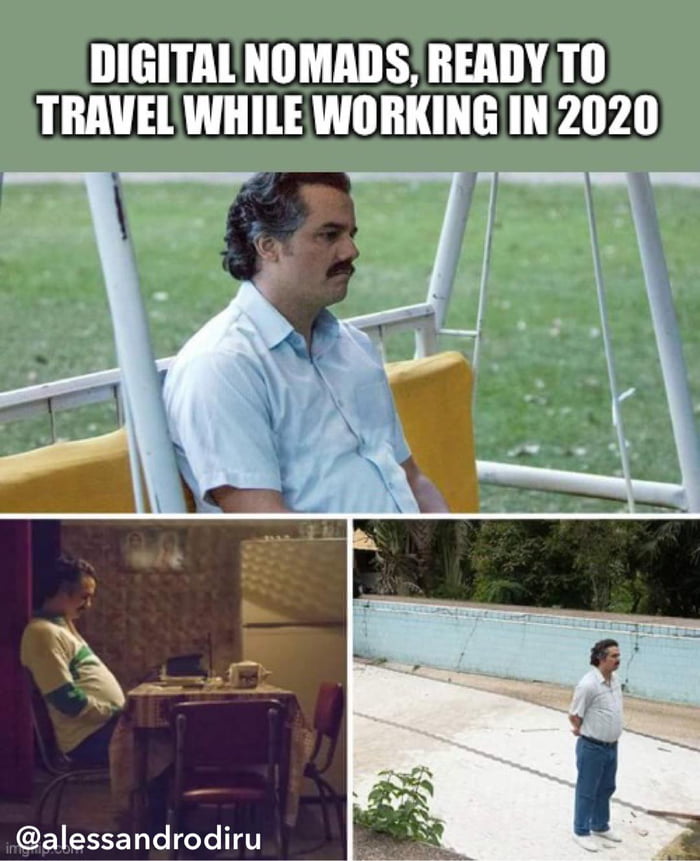 What a year for digital nomads - 9GAG