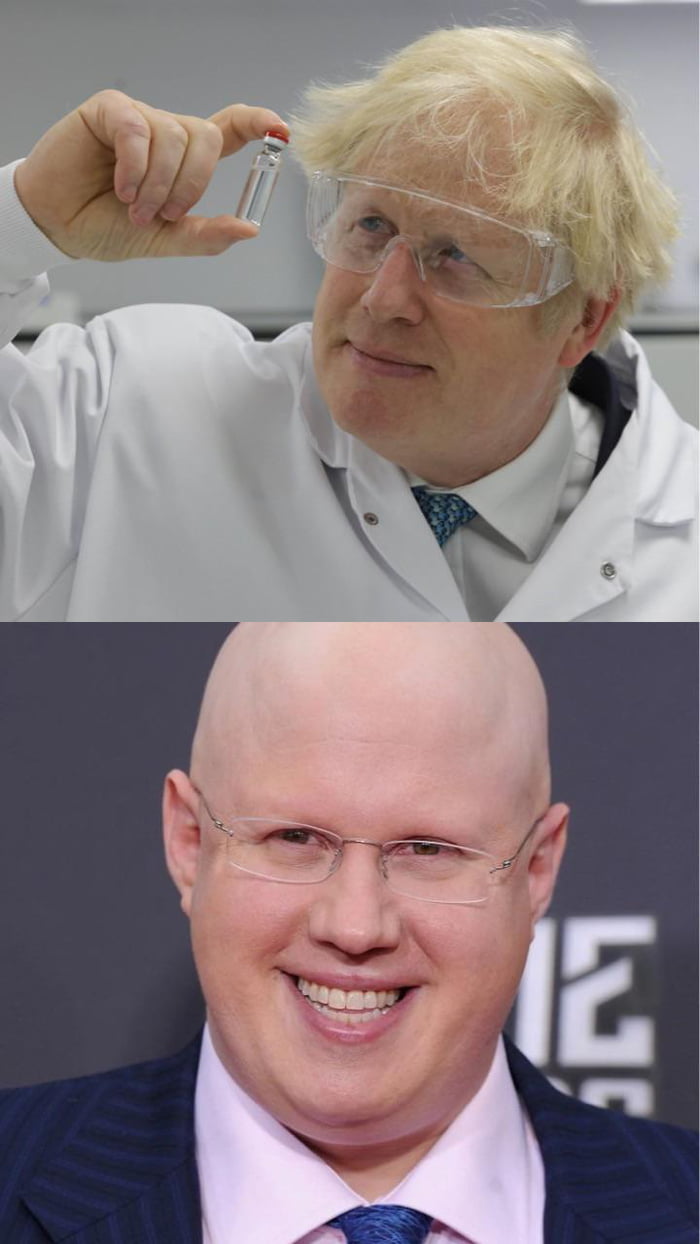 Why does Boris Johnson look like Matt Lucas from GBBO with a terrible wig? - 9GAG