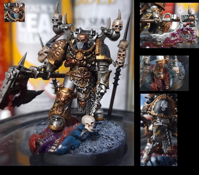 Meet my Iron Warrios Master of Executions: I didn't like the base model ...