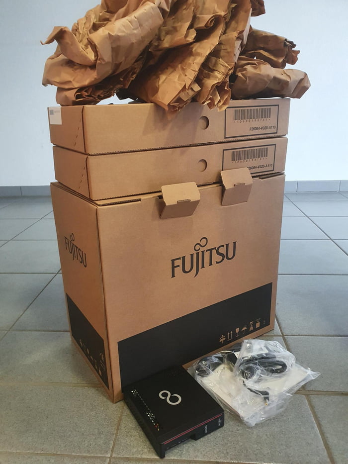 Thanks Fujitsu. 10 more and I can build finally my own hobo hut - 9GAG