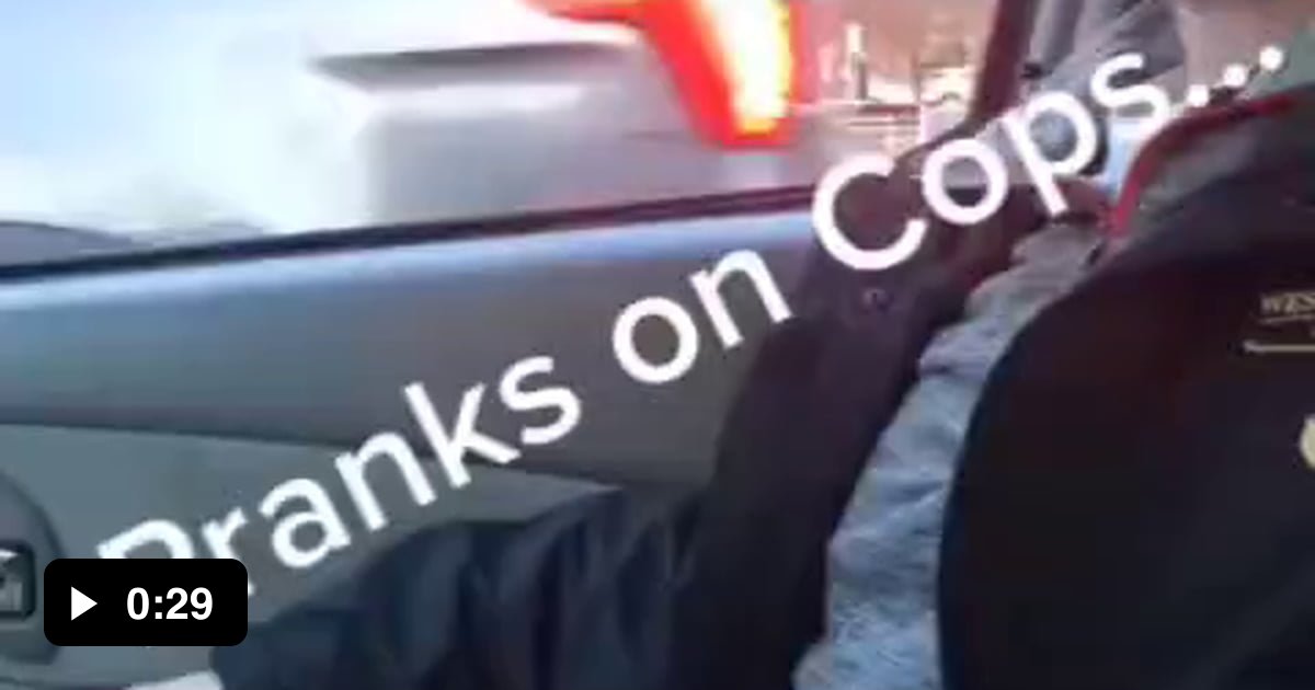 Pranks on Cops! Key in door prank! - 9GAG