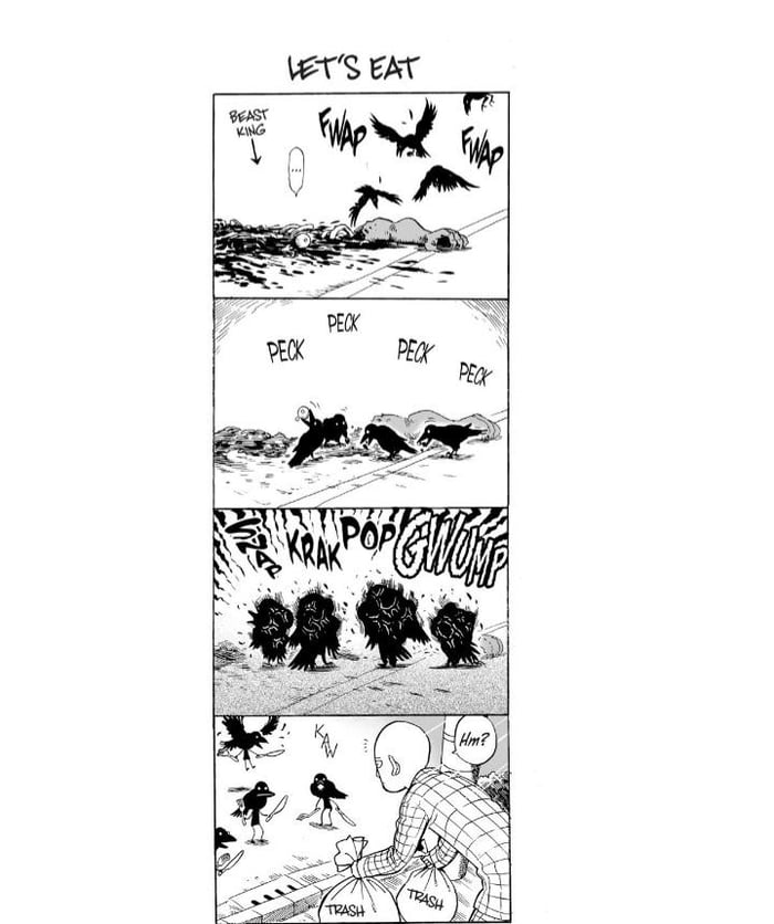 Is this an Easter egg to monster cells ?one punch man manga chapter 18 ...