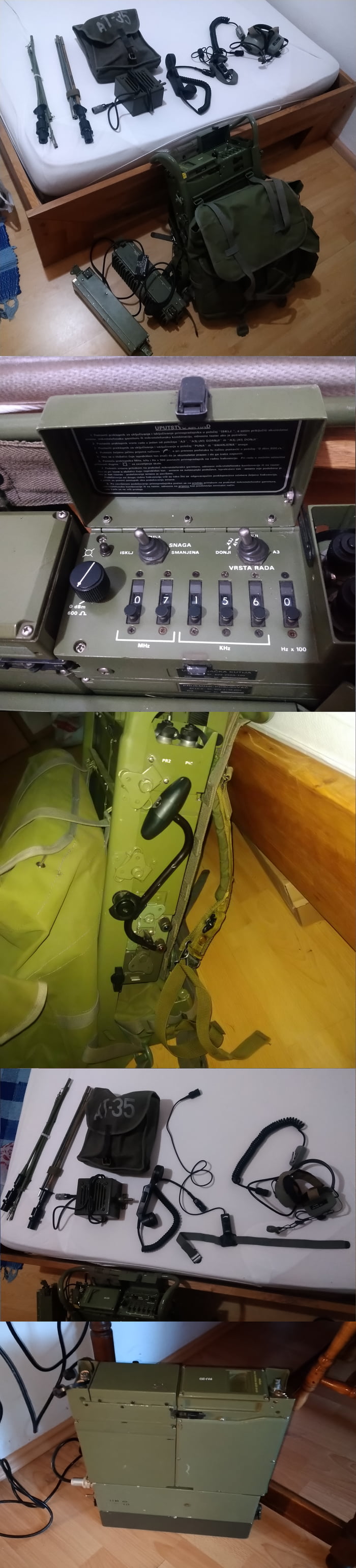 A marvelous piece of technology, and i finally bought it. PRC-515/RU-20 ...