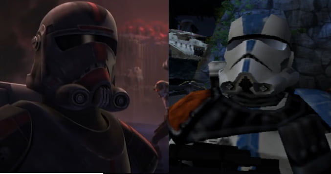 Hunter in Clone Wars wears the phase 3 Clone Helmet from Force ...