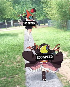 Deoxys S:"COME BACK HERE TWERP!" Regieleki: "Regi speed go BRRRRR!" - 9GAG