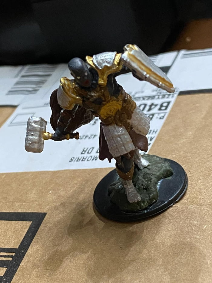 My first mini I painted. - 9GAG