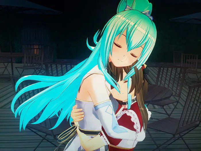 Aqua and waitress megumin sharing a nice hug - 9GAG