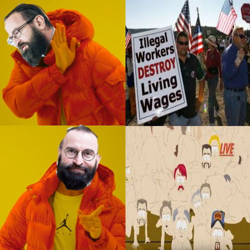 I'm protesting for your jobs - 9GAG