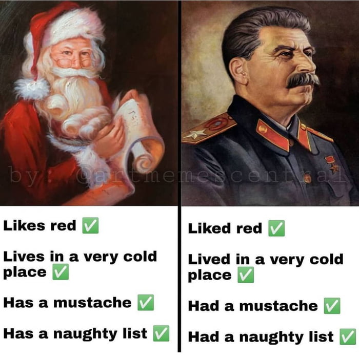 Santa Vs Stalin - 9GAG