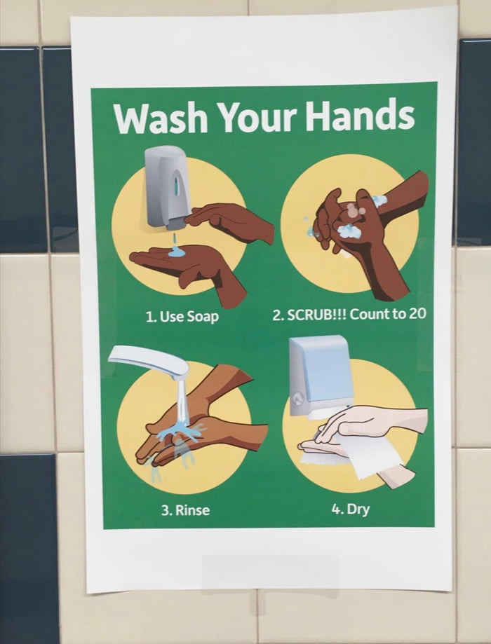 Wash your hands :) - 9GAG