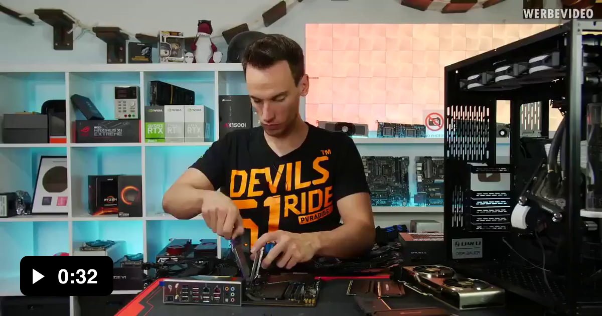DerBauer breaking a thousand dollar motherboard - 9GAG