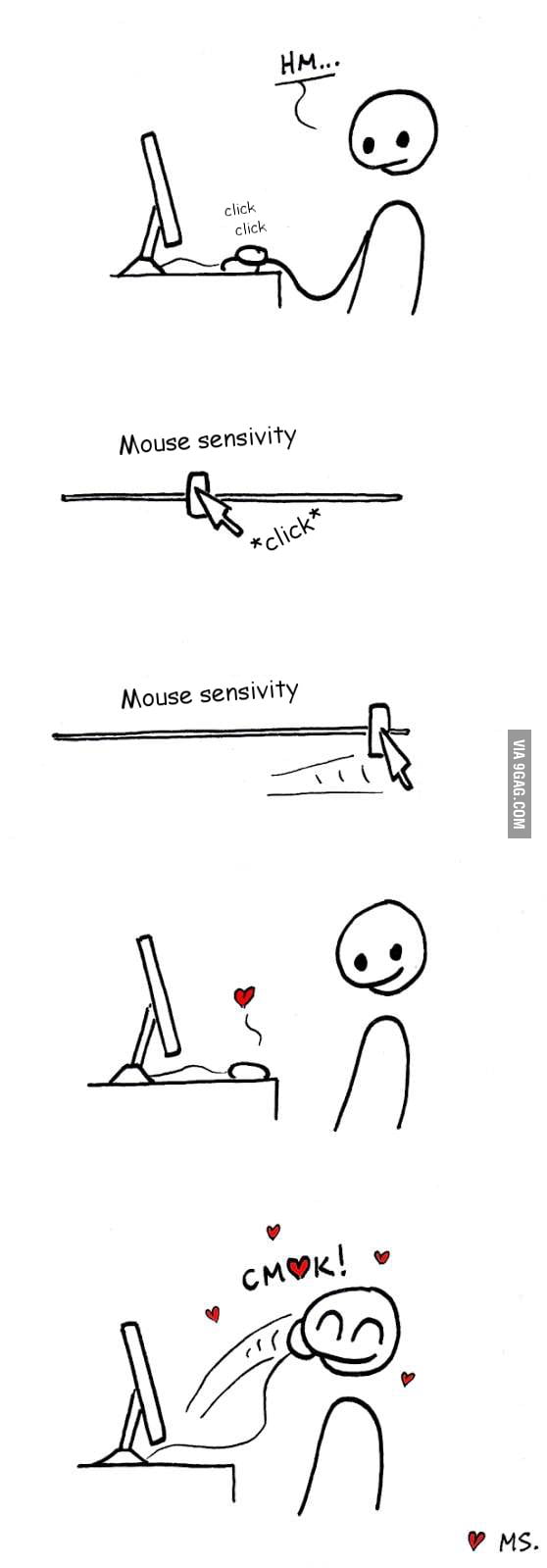 Mouse Sensivity - 9GAG
