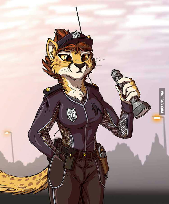 Dont fear police cheetah here. Tirrel (Cerberus) - 9GAG