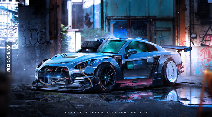 This guy does some amazing cyberpunk car renders! (captain here: Khyzyl ...