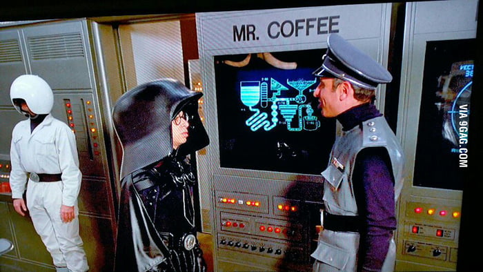 Mr.Coffee. the one real Hero of all Star Wars and co movies - 9GAG