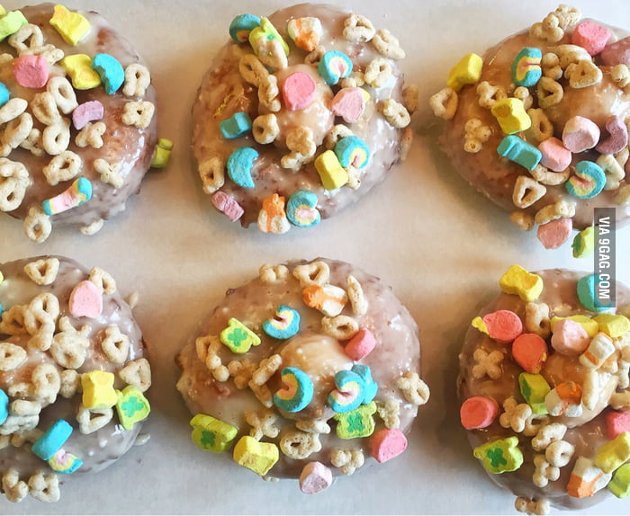 Lucky Charms Donuts - 9GAG
