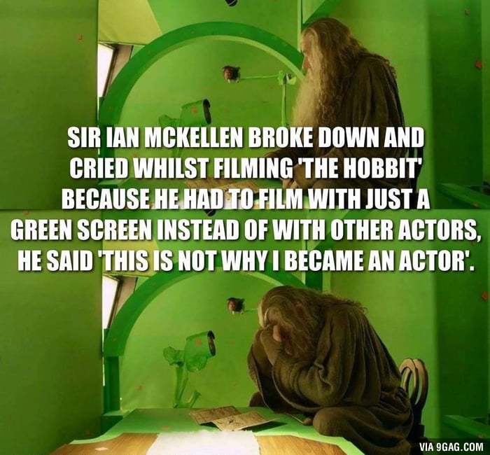 As a die hard LOTR & The Hobbit fan, this makes me sad - 9GAG