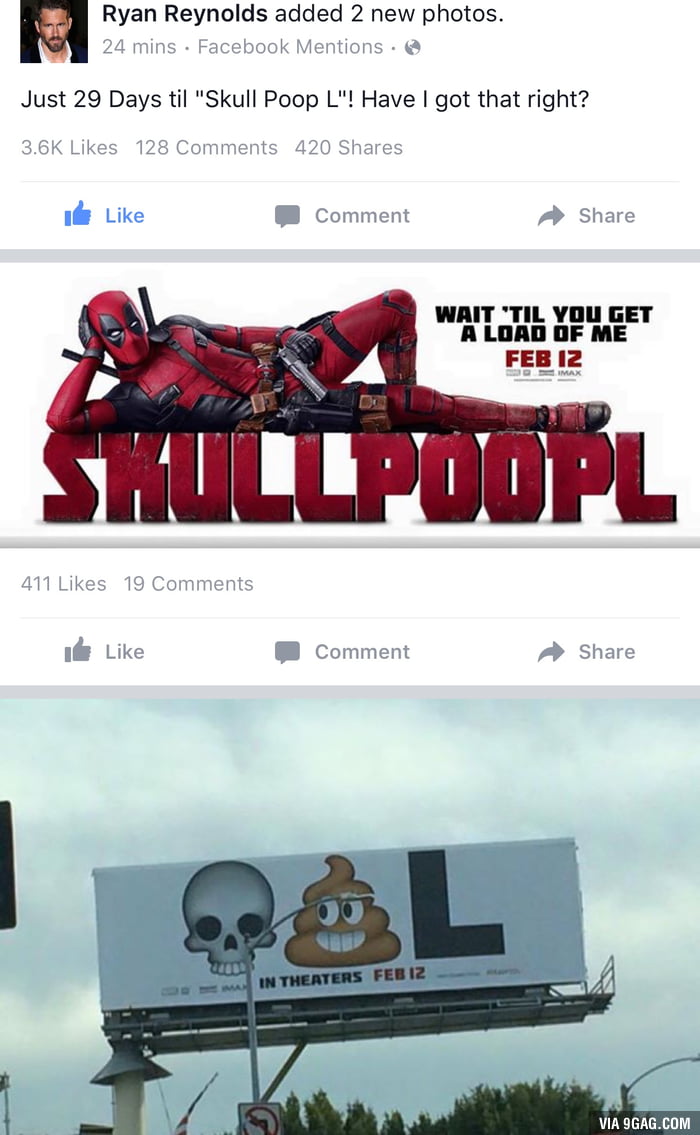 Skull Poop L comin' right up this Valentine - 9GAG