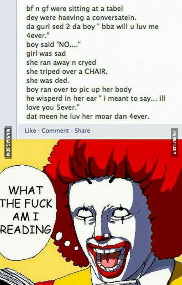 I love you 5ever - 9GAG