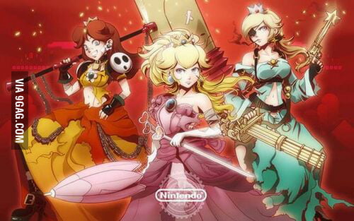 Anime nintendo princess - 9GAG