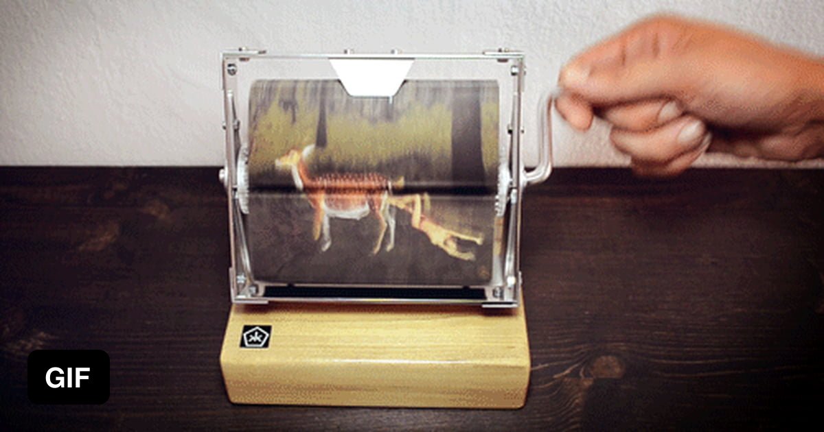 A Hand-Crank GIF Player - 9GAG