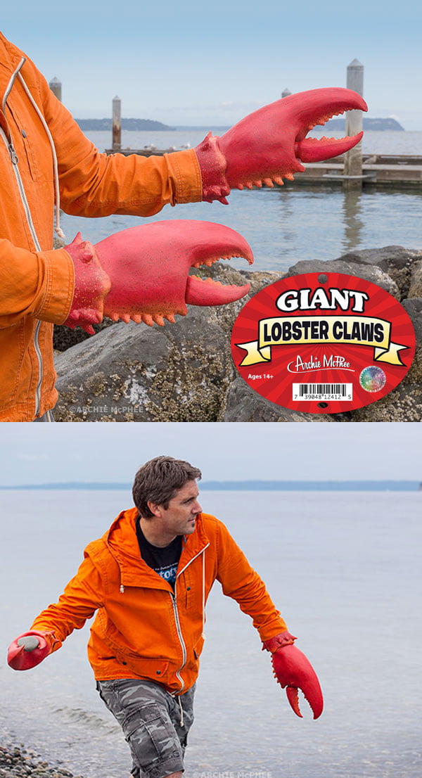 Giant Lobster Claws For Your Hands - 9GAG