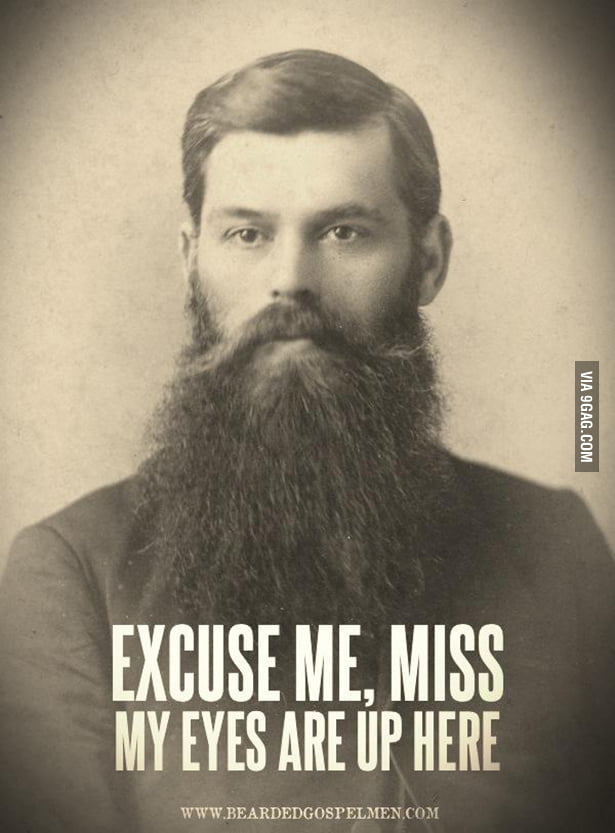 Fabulous beard. - 9GAG
