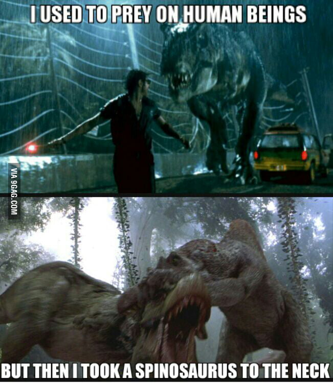 Bad luck T.rex. - 9GAG