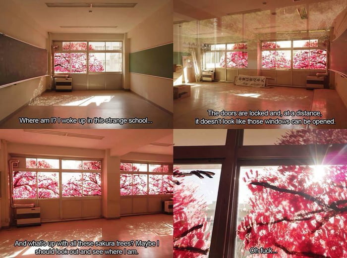 Sakura trees - 9GAG