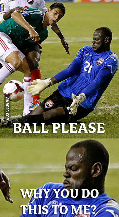 Football faces are always funny - 9GAG