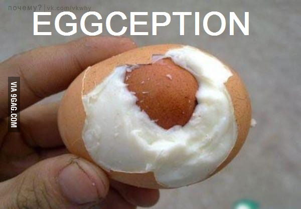 Eggception. - 9GAG