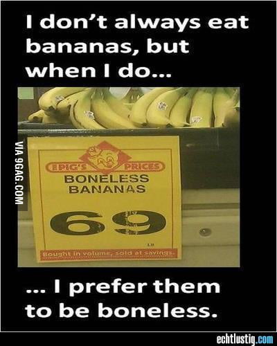 Boneless Bananas?! - 9GAG