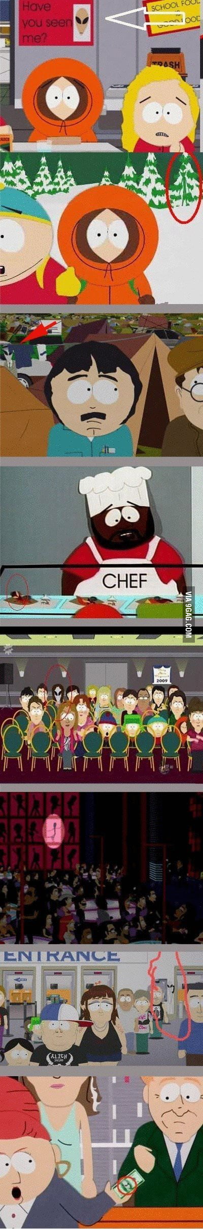 Aliens in South Park - 9GAG