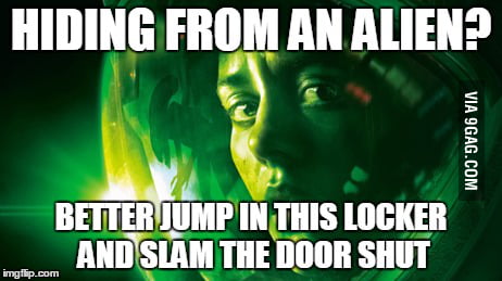 Alien: Isolation logic - 9GAG